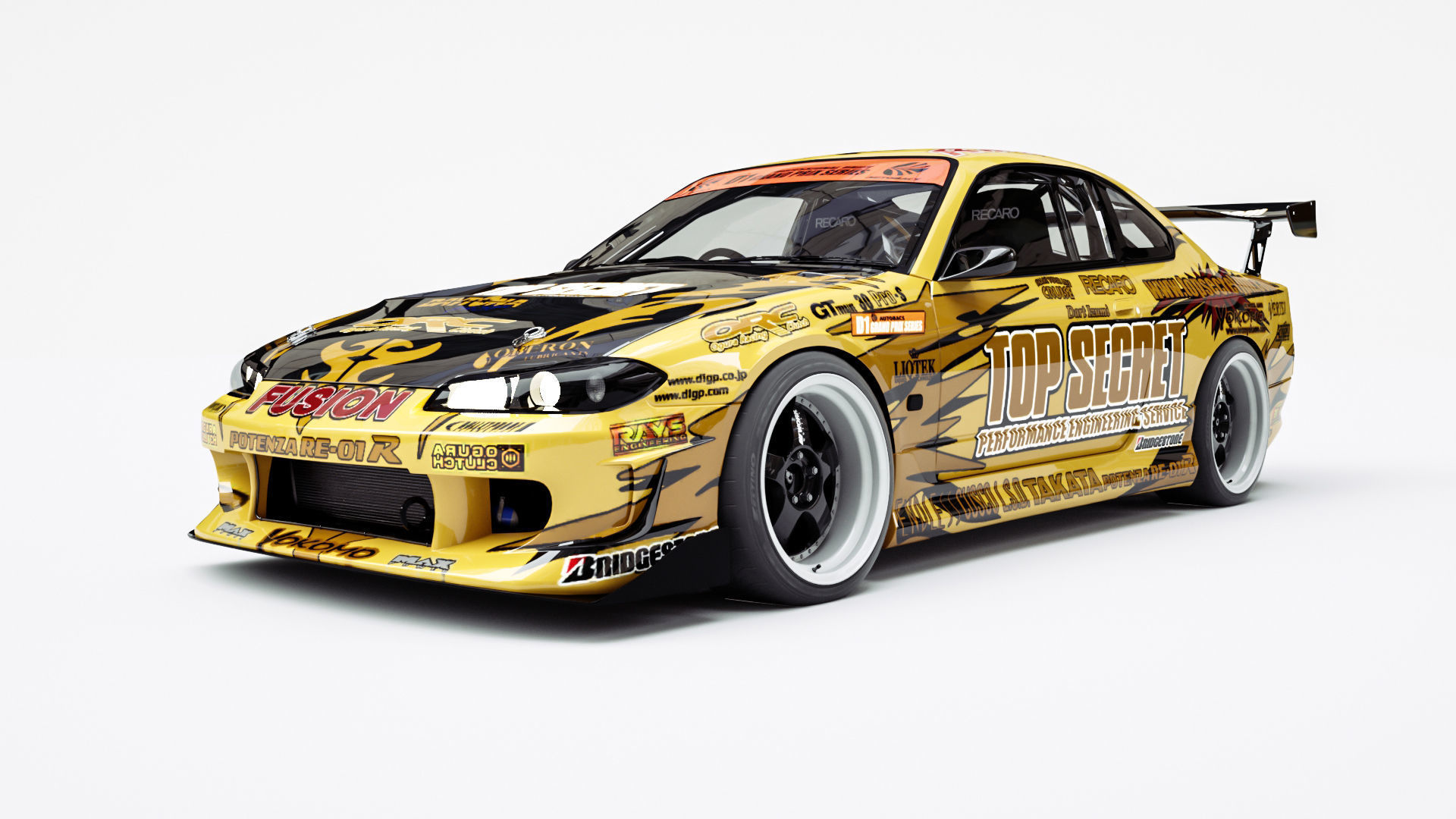 NISSAN SILVIA 3D model | CGTrader