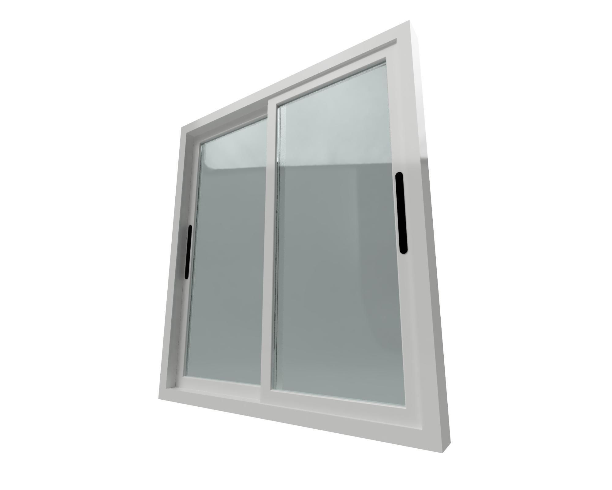 Sliding window 3D model | CGTrader