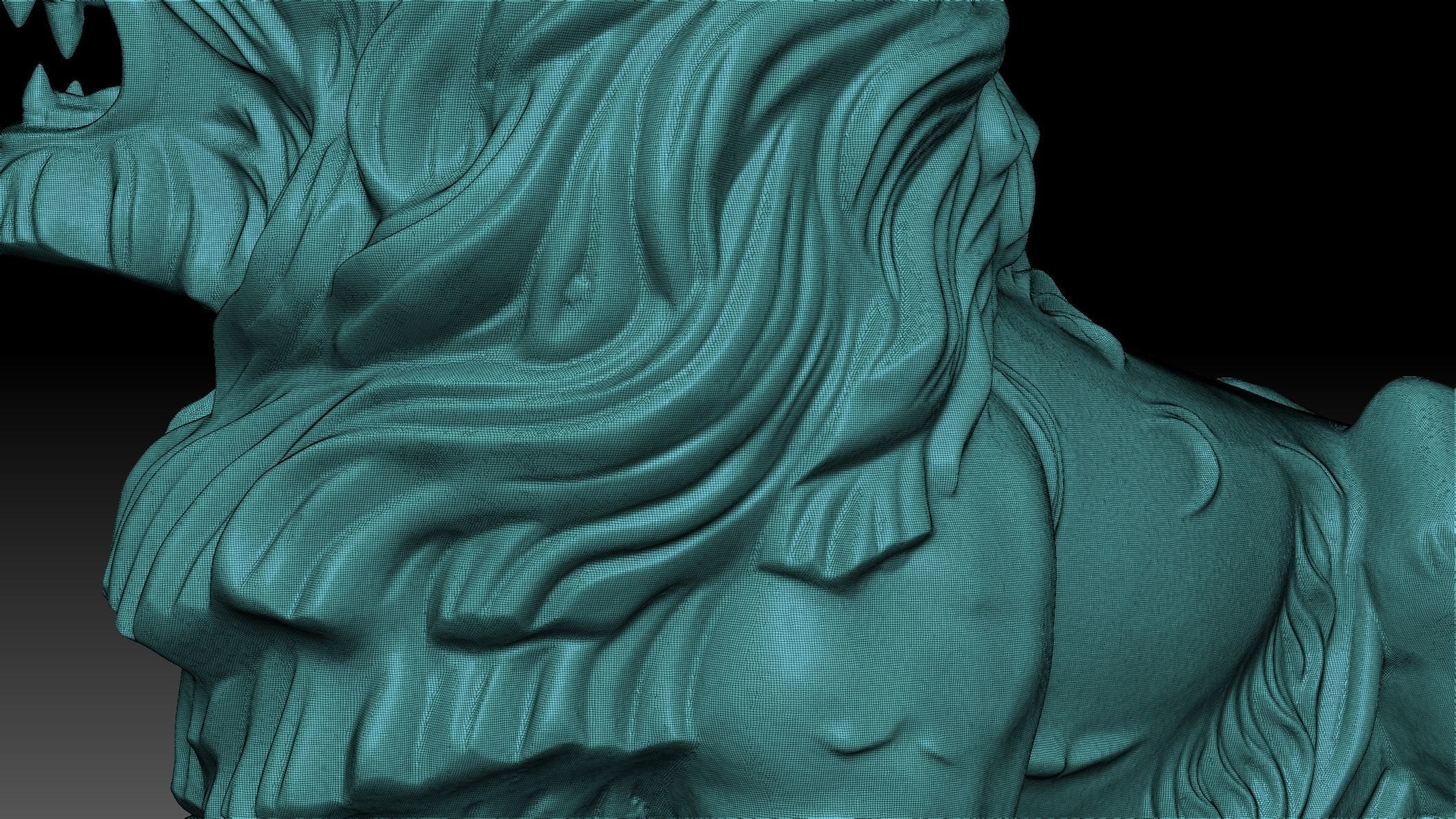 lion high resolution model 3D model 3D printable | CGTrader