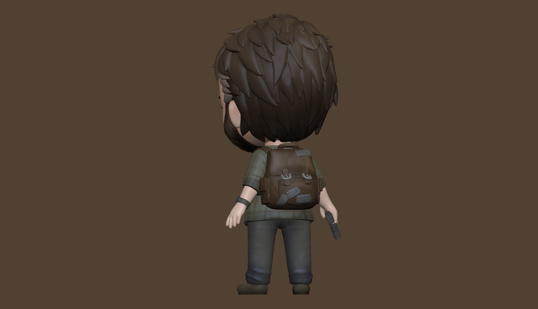 Joel Miller The Last Of Us 3D model 3D printable | CGTrader