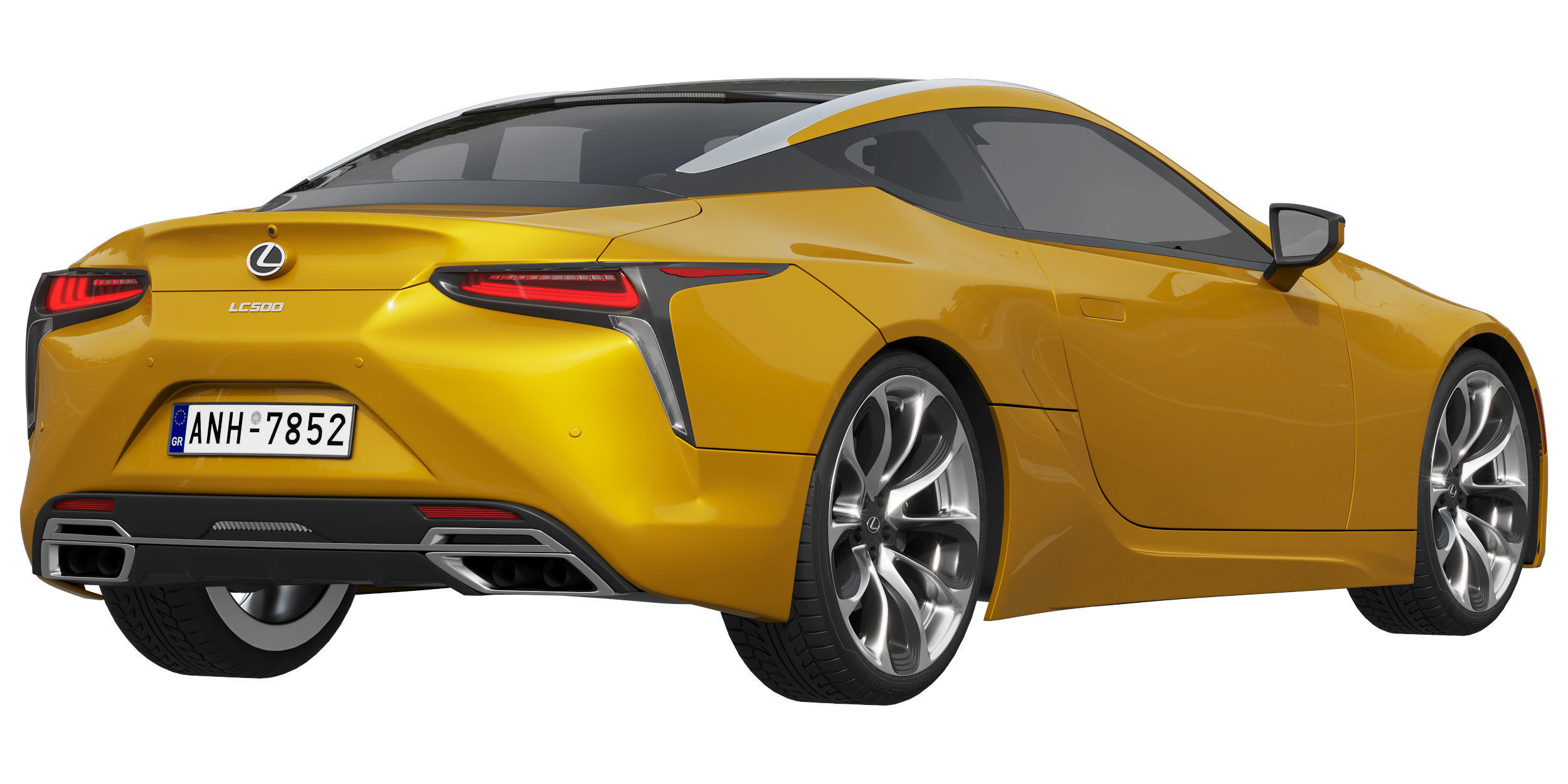 Lexus LC 500 2023 3D model | CGTrader