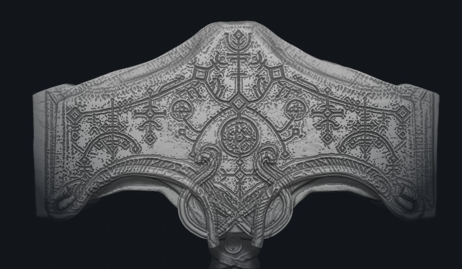 Mjolnir 3D model 3D printable | CGTrader