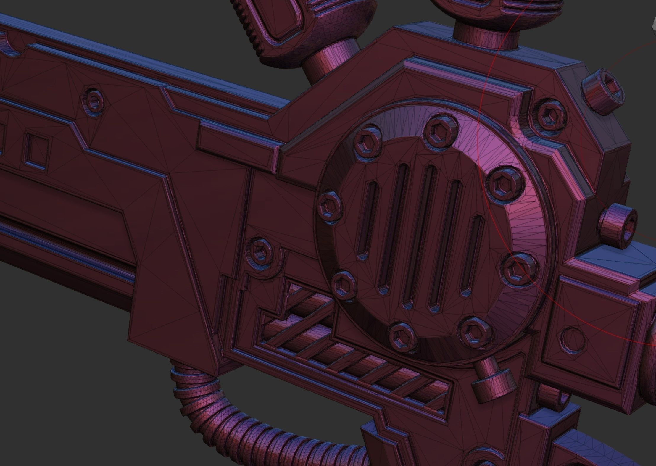 sword steampunk 2 3D print model 3D model 3D printable | CGTrader