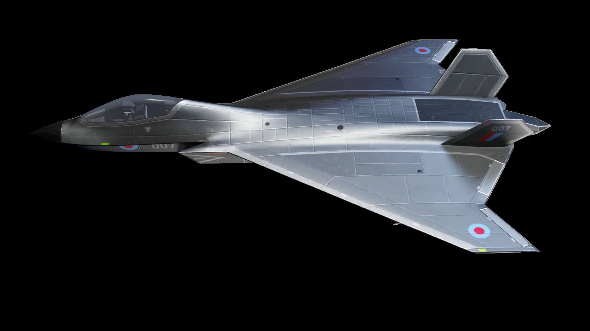 3D model BAE Systems Tempest British Concept Fighter VR / AR / low-poly | CGTrader