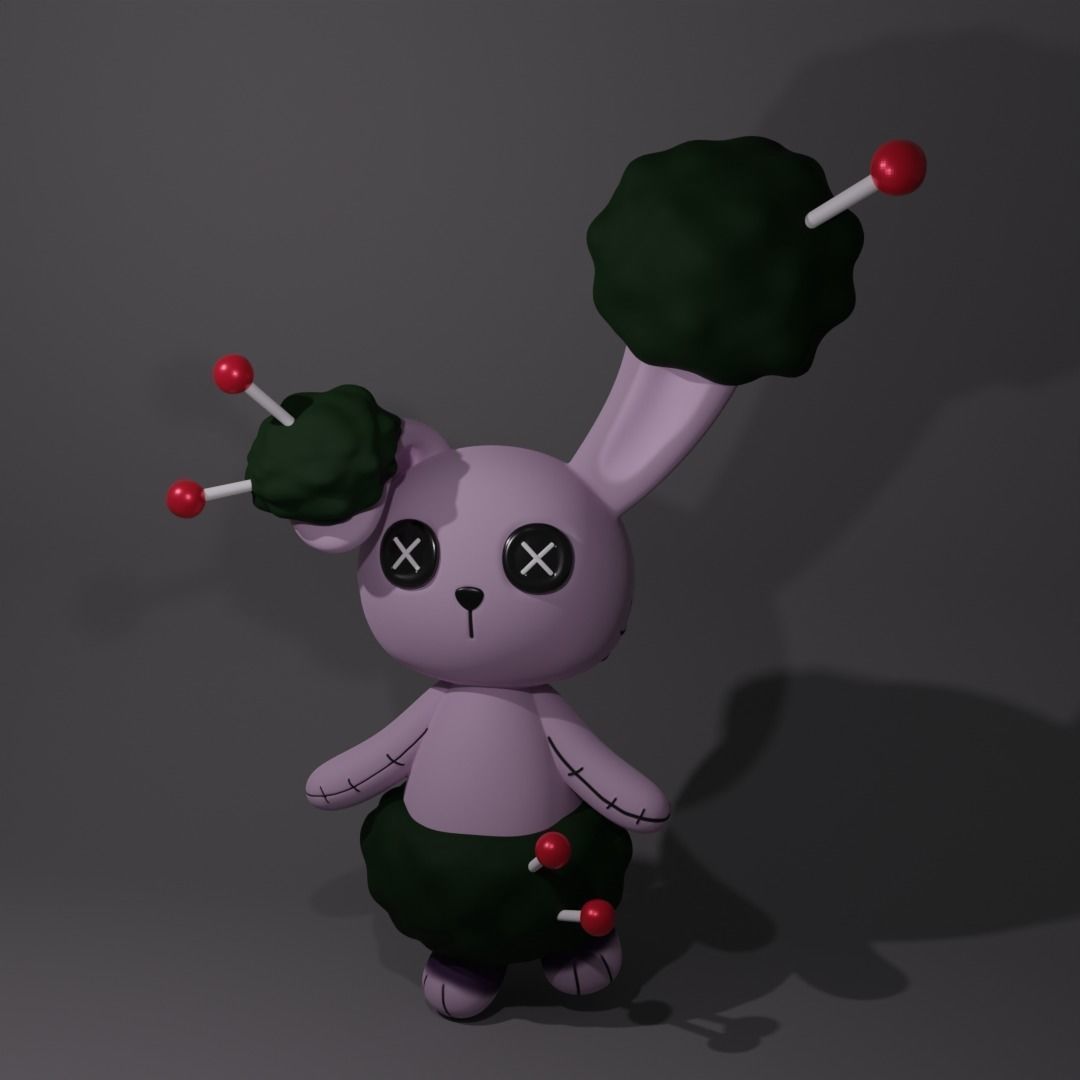 Pack Buneary and Lopunny 3D model 3D printable | CGTrader