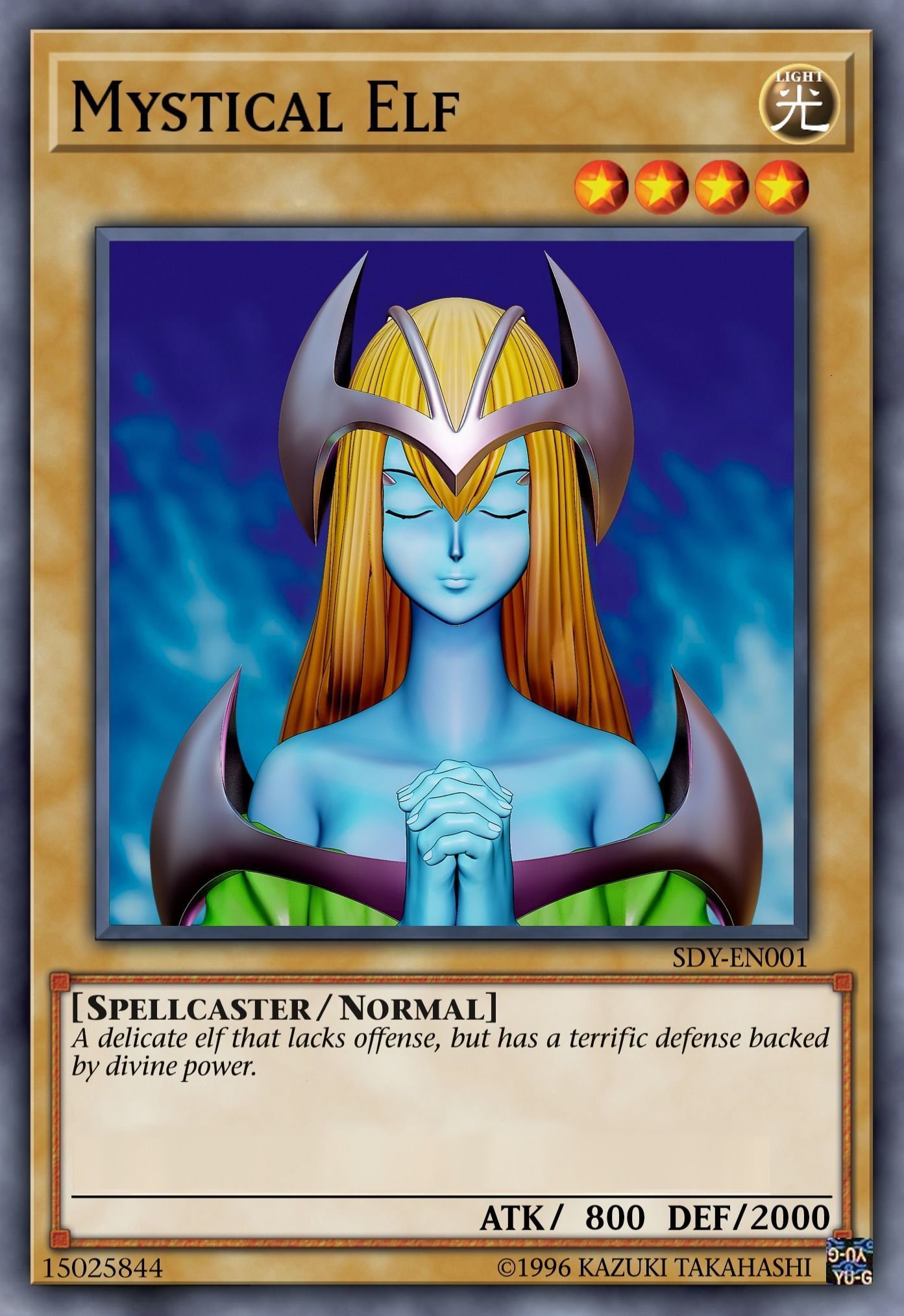 mystical elf figure - yugioh 3D model 3D printable | CGTrader