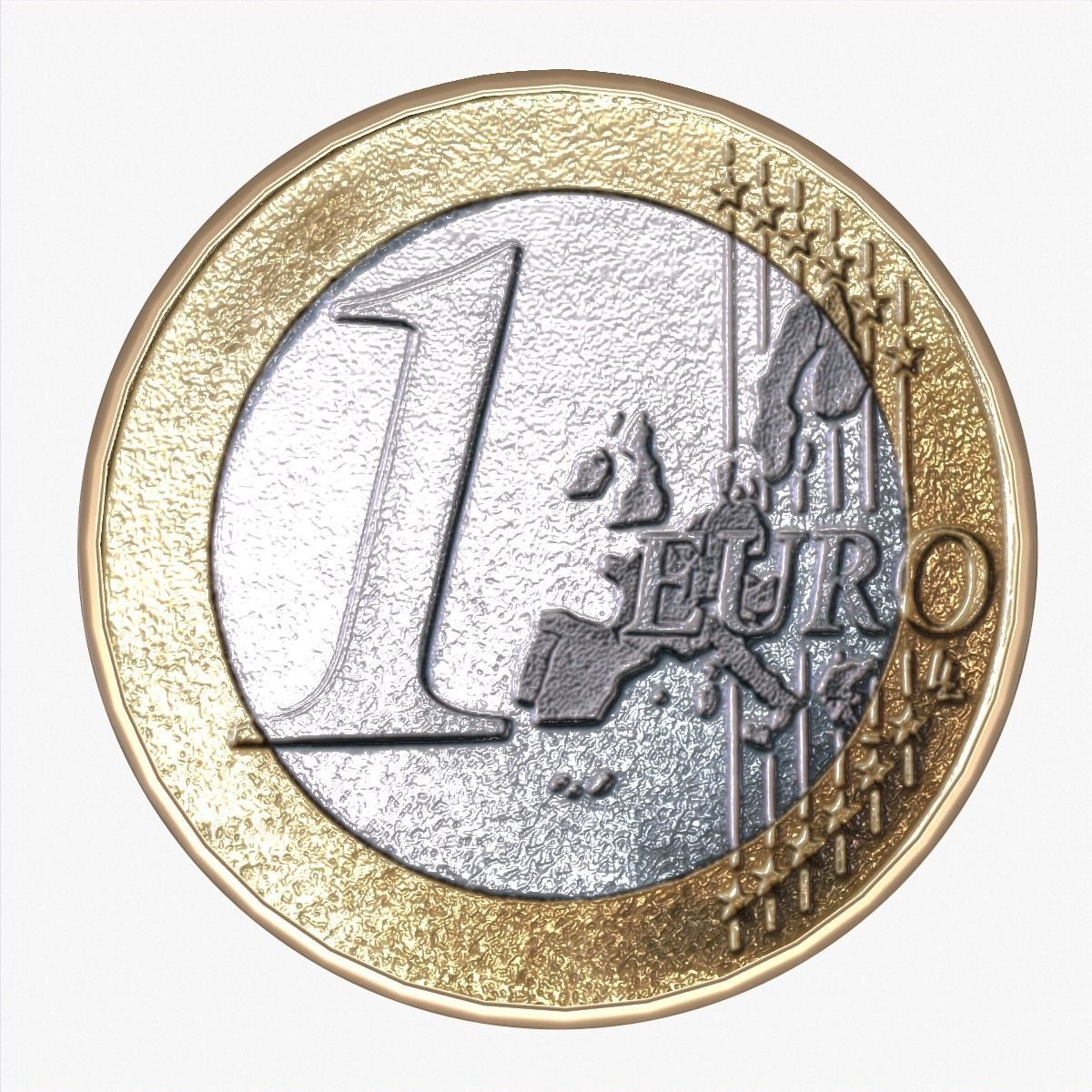 3D model Euro Coins VR / AR / low-poly | CGTrader