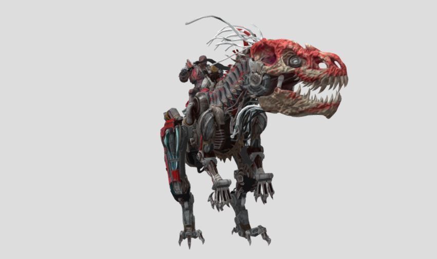 Mecha T-Rex 3D model animated rigged | CGTrader