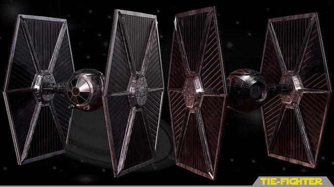 3D model Tie Fighter-Star Wars VR / AR / low-poly | CGTrader