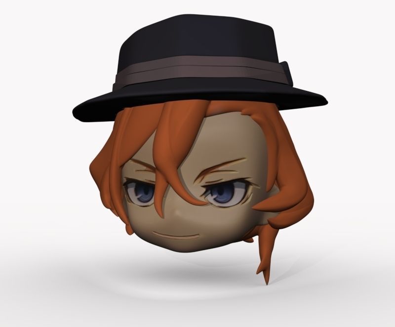 NENDO CHUUYA HEAD AND FACEPLATES 3D model 3D printable | CGTrader