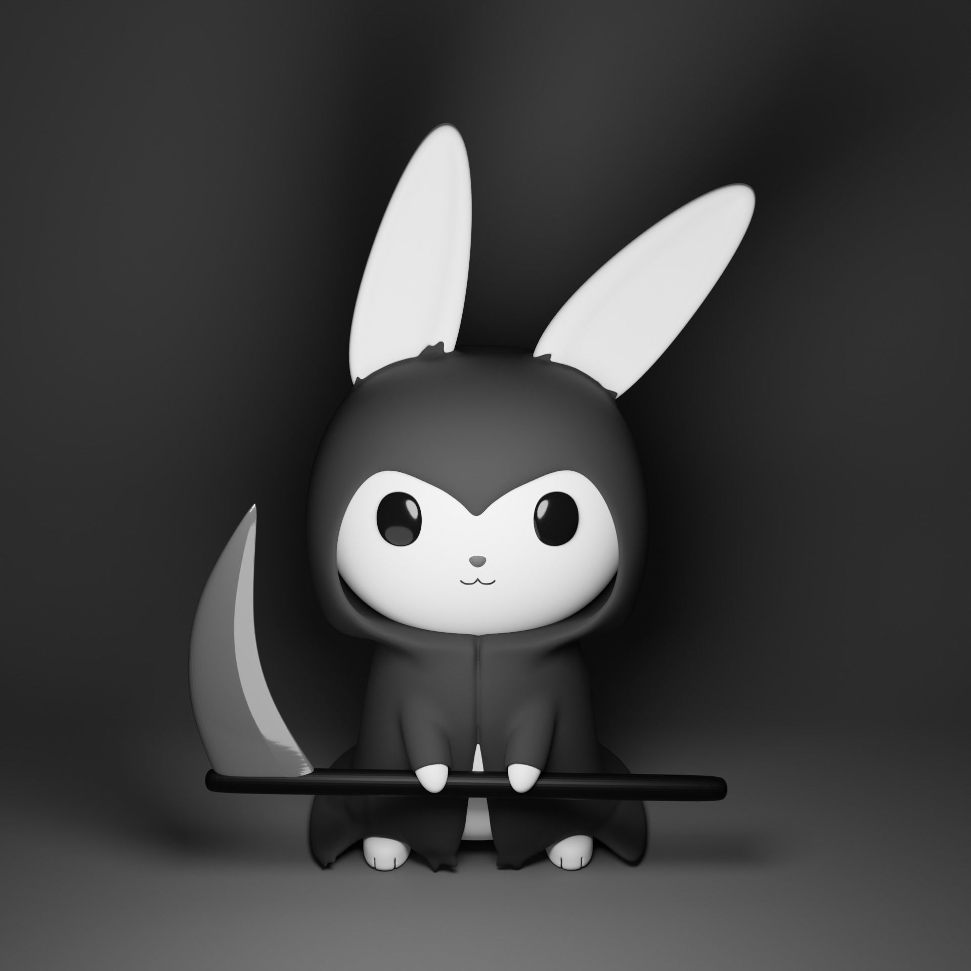 Death Rabbit 3D model 3D printable | CGTrader