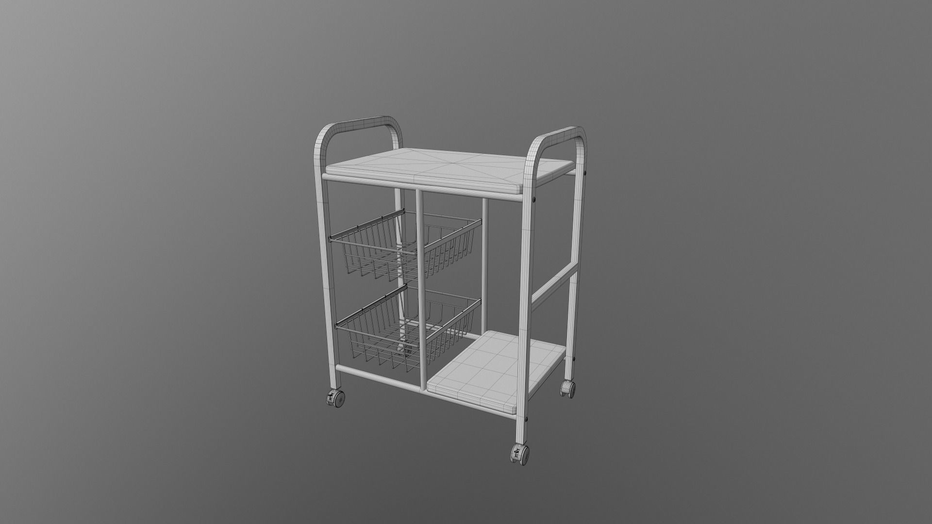 3D model Kitchen Wagon VR / AR / low-poly | CGTrader