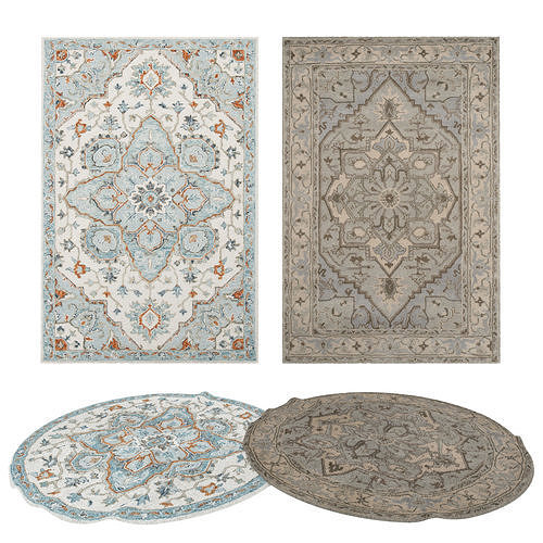 3D model Rugs No 870 VR / AR / low-poly | CGTrader