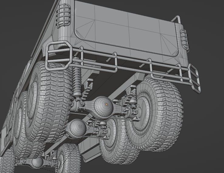 3D model Sci-fi Jeep VR / AR / low-poly | CGTrader