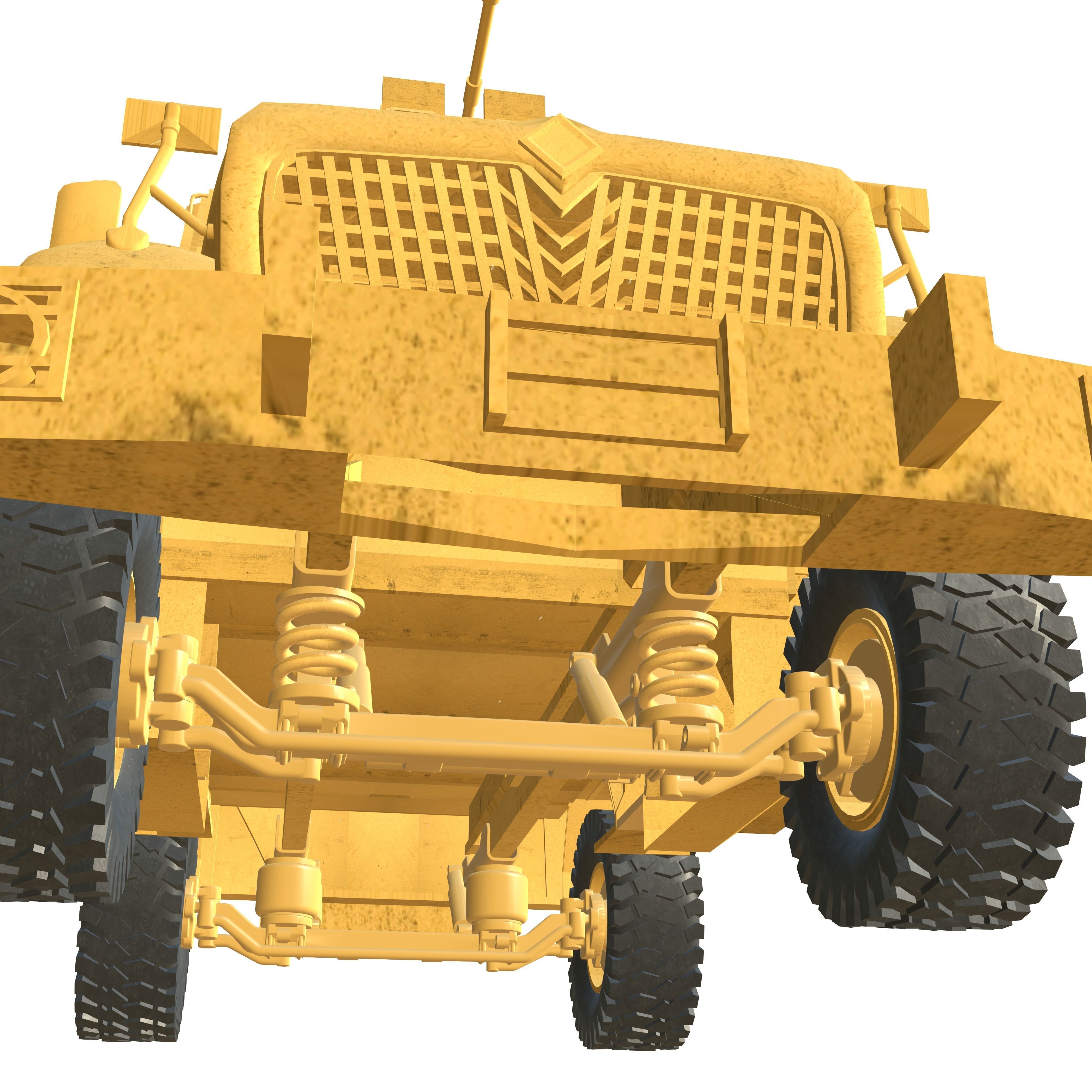 3D model Navistar MaxxPro VR / AR / low-poly | CGTrader
