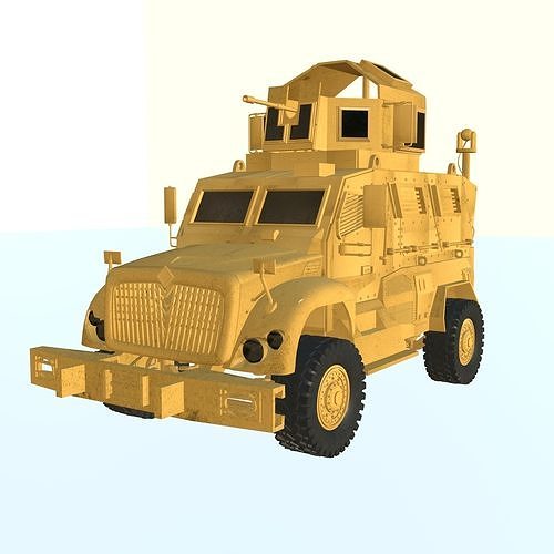 3D model Navistar MaxxPro VR / AR / low-poly | CGTrader