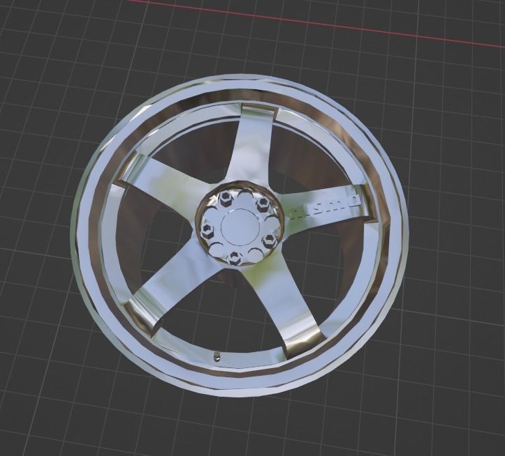 LMGT4 Wheels Rims 3D Print Ready Model Nismo Nissan Motorsport 3D model ...