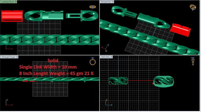 Cubic Chain 9 3D model 3D printable | CGTrader