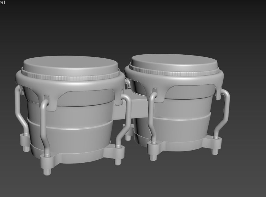 indian Tabla 3D model | CGTrader