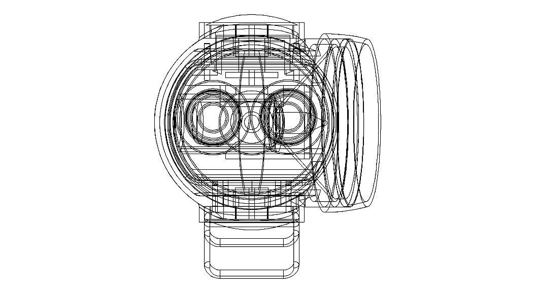Compact Rotating Swivel Head Flashlight free 3D model rigged | CGTrader