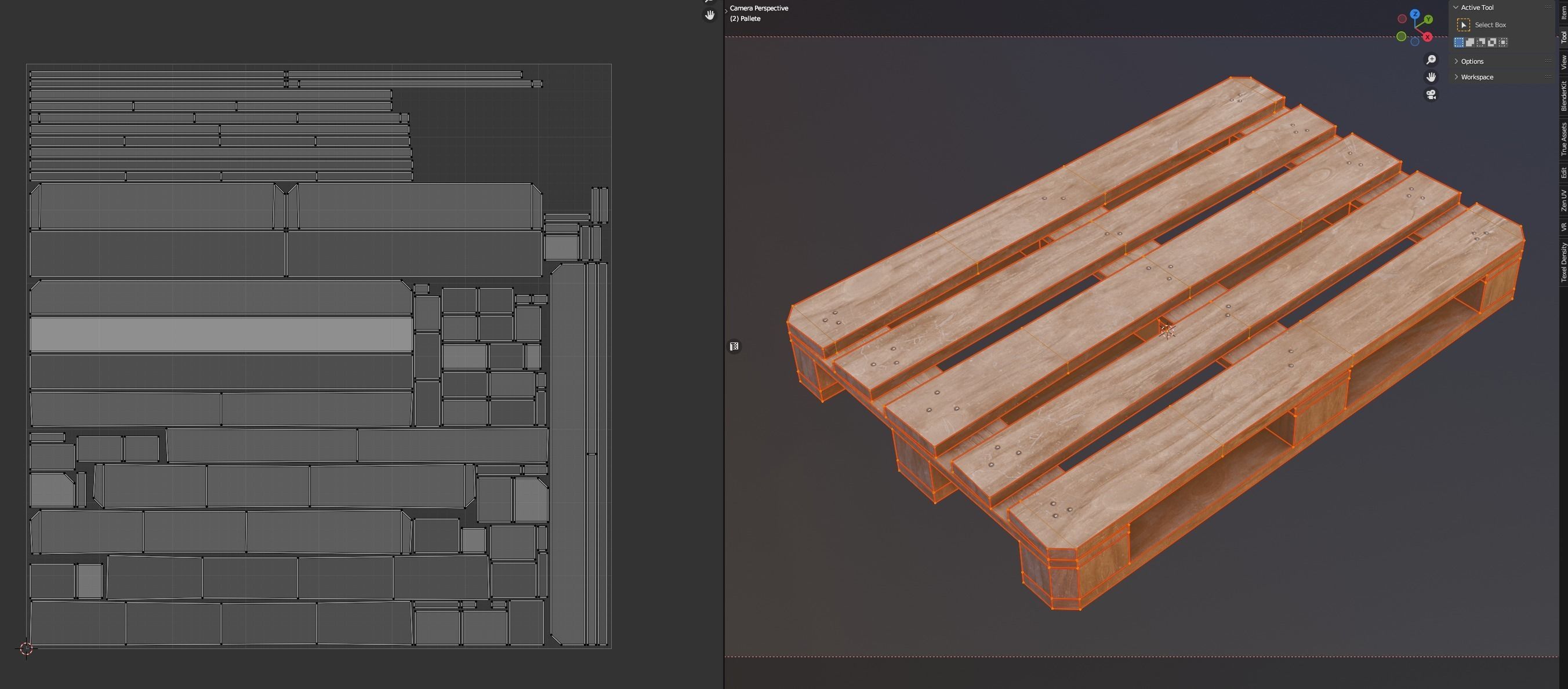 Pallet free VR / AR / low-poly 3D model | CGTrader