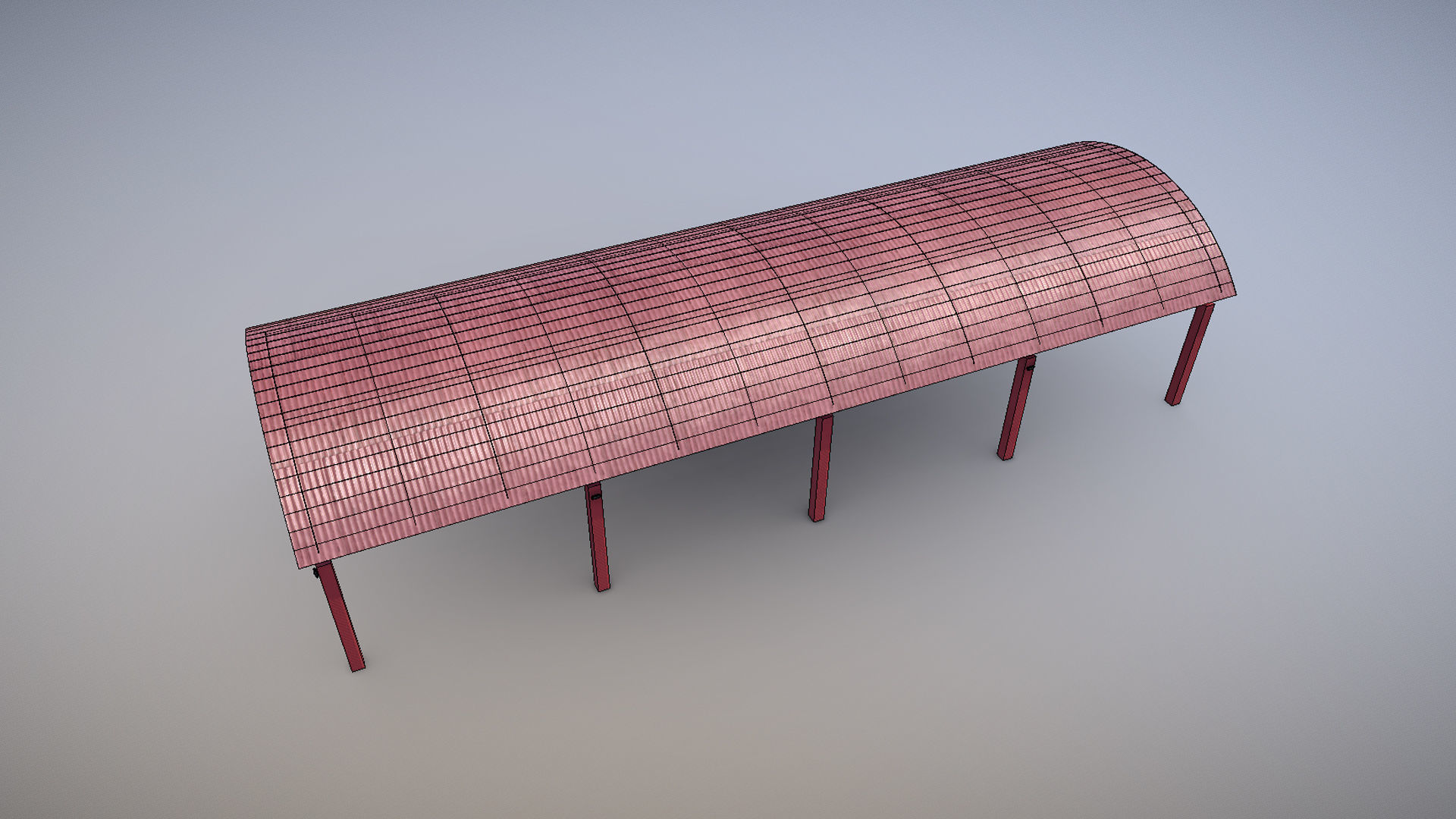 3D model WAHQ Firefighter Hangar VR / AR / low-poly | CGTrader