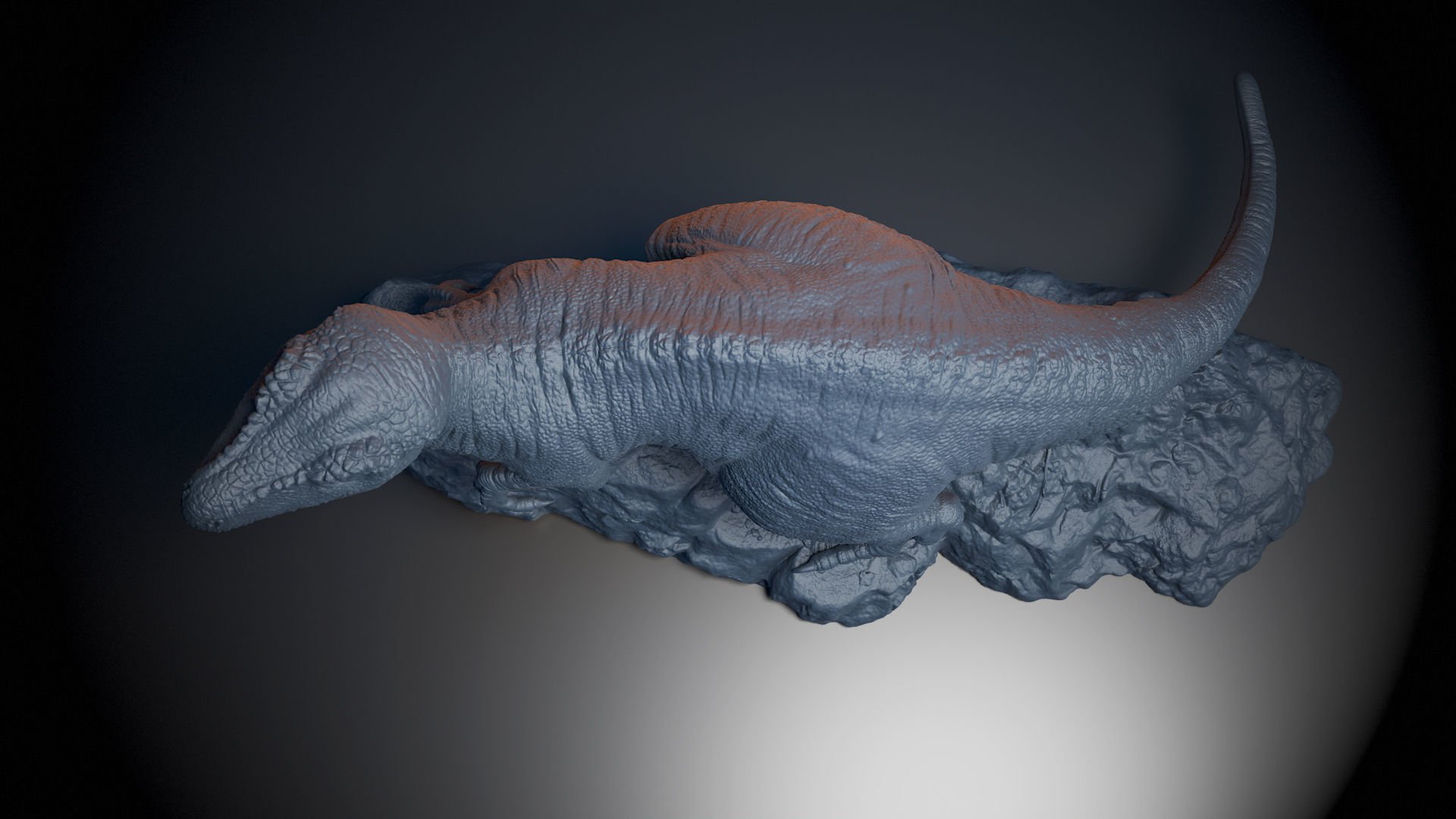 Dinosaur print STL 3D model 3D printable | CGTrader