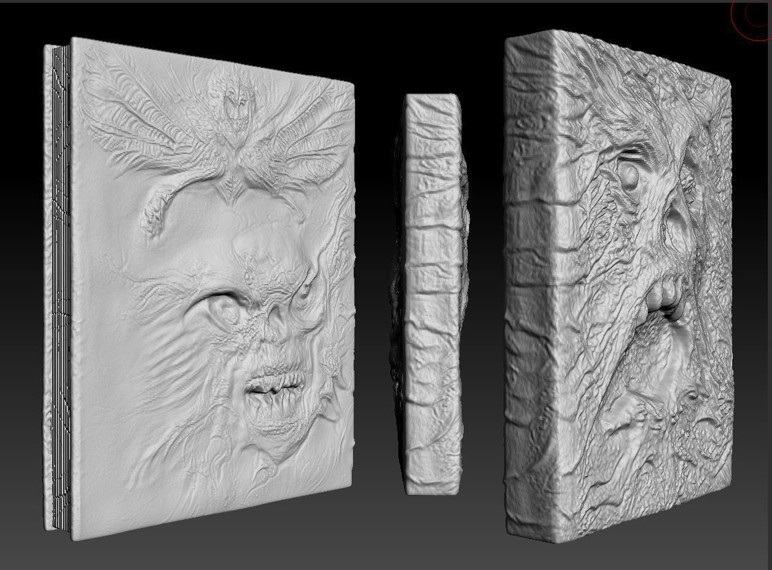 Necronomicon 3D model 3D printable | CGTrader