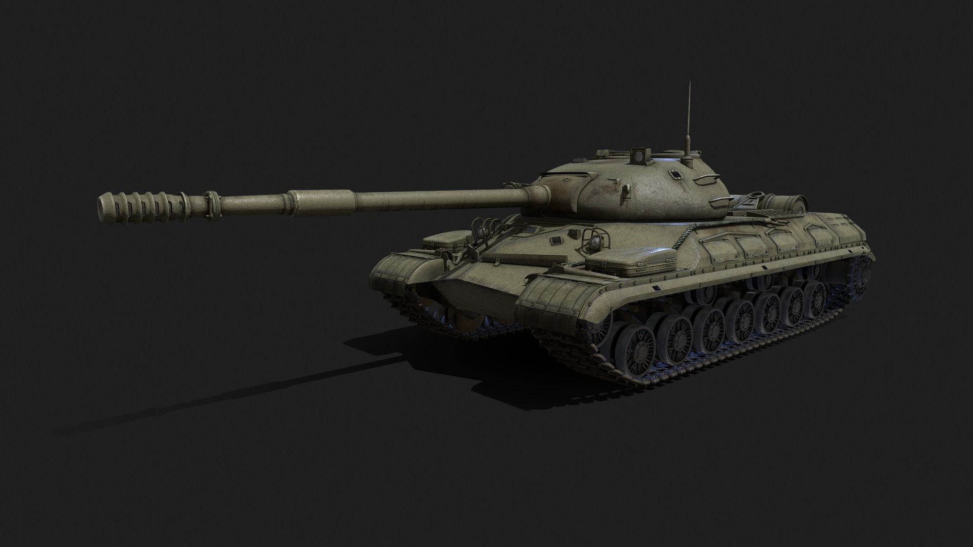 Tank T-10M 3D model | CGTrader