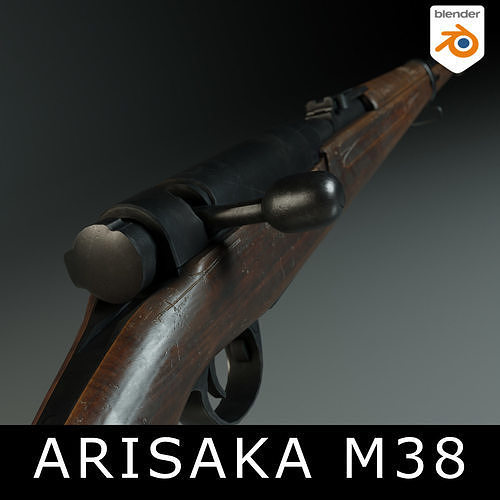3D model Arisaka M38 VR / AR / low-poly | CGTrader