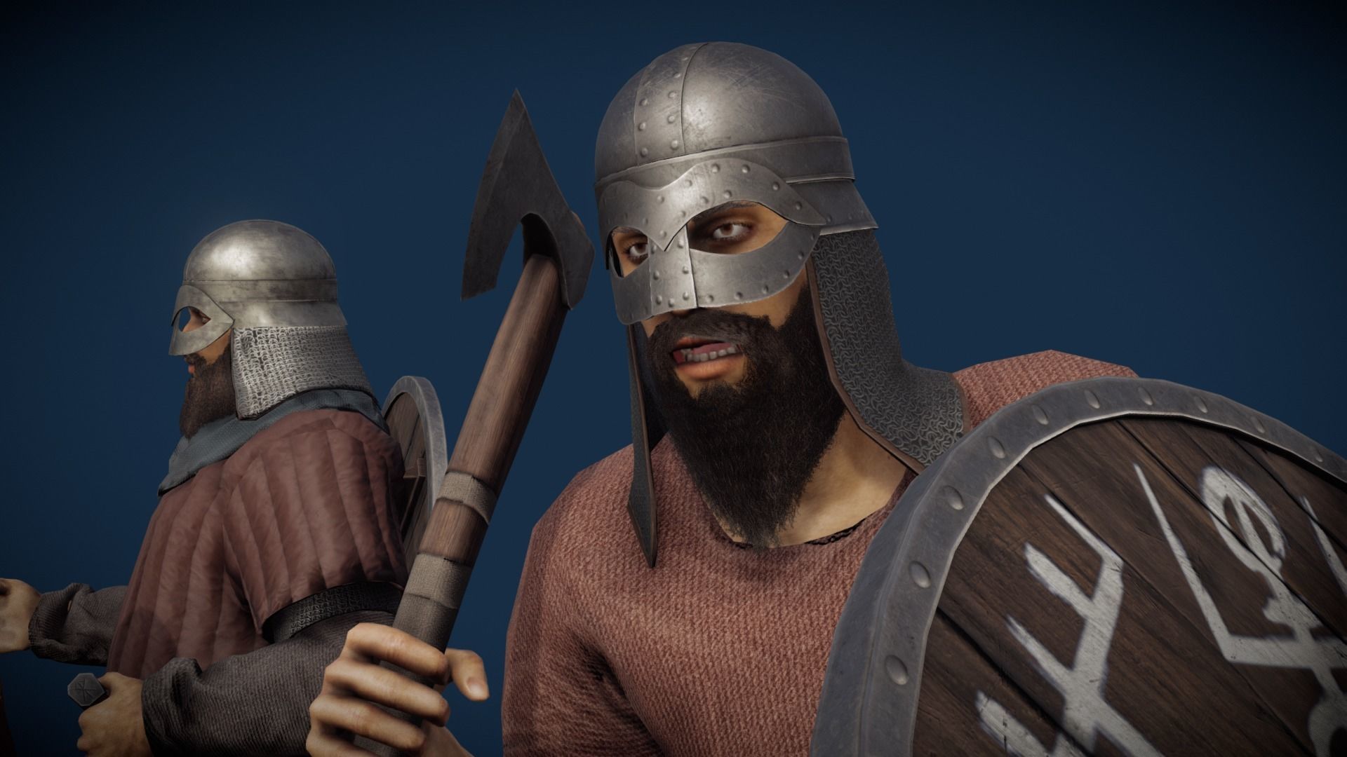 3D model Vikings VR / AR / low-poly | CGTrader