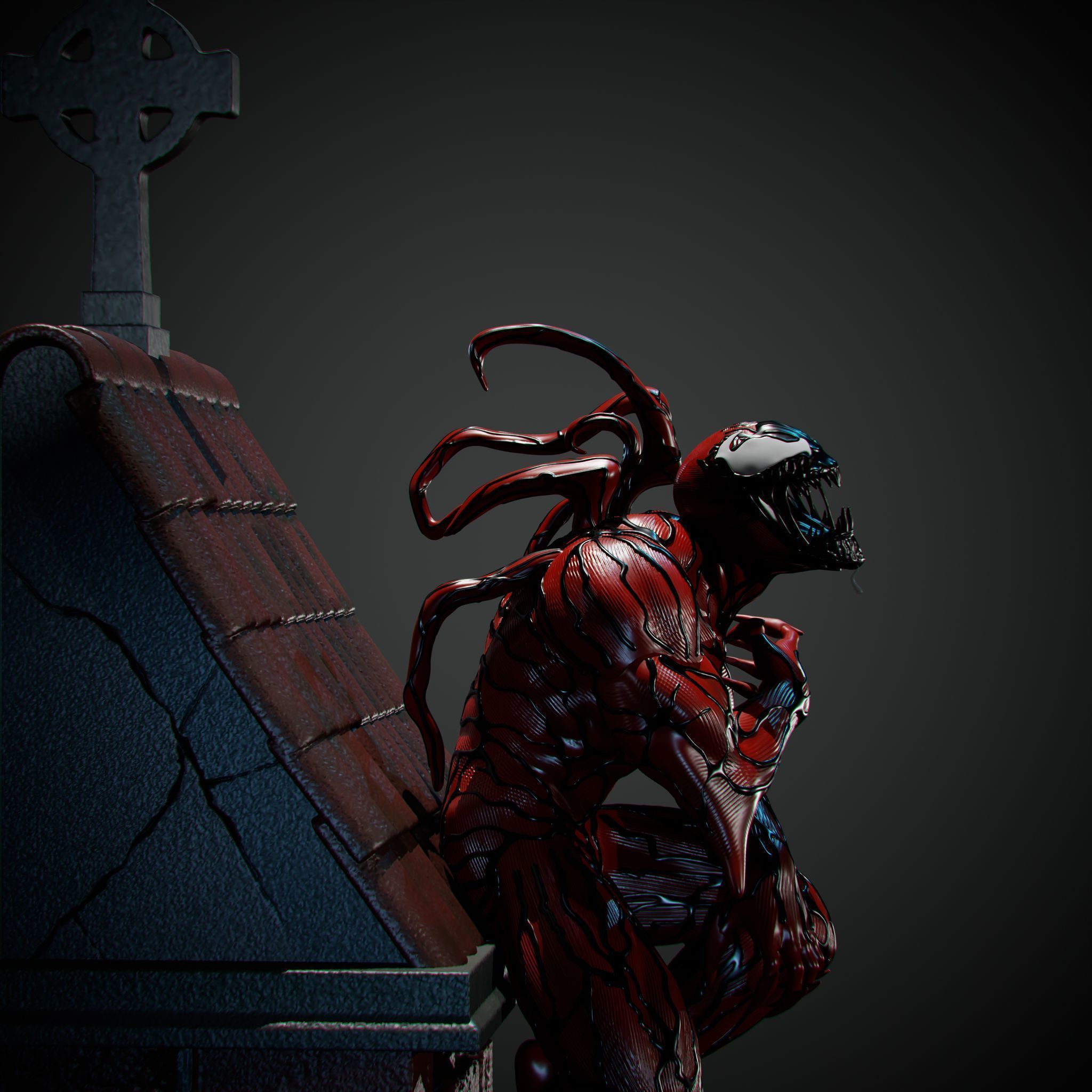 carnage 3D model 3D printable | CGTrader