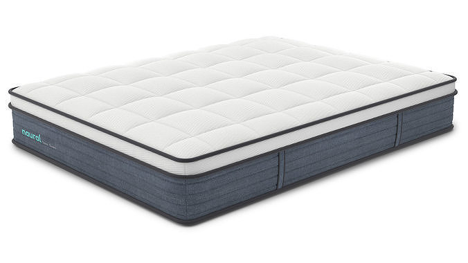 Mattress cross section view model 3D model | CGTrader