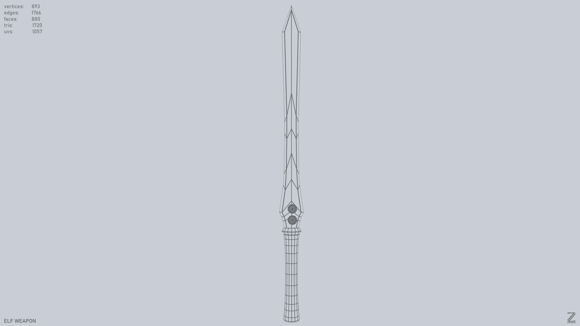 3D model Elf weapon VR / AR / low-poly | CGTrader