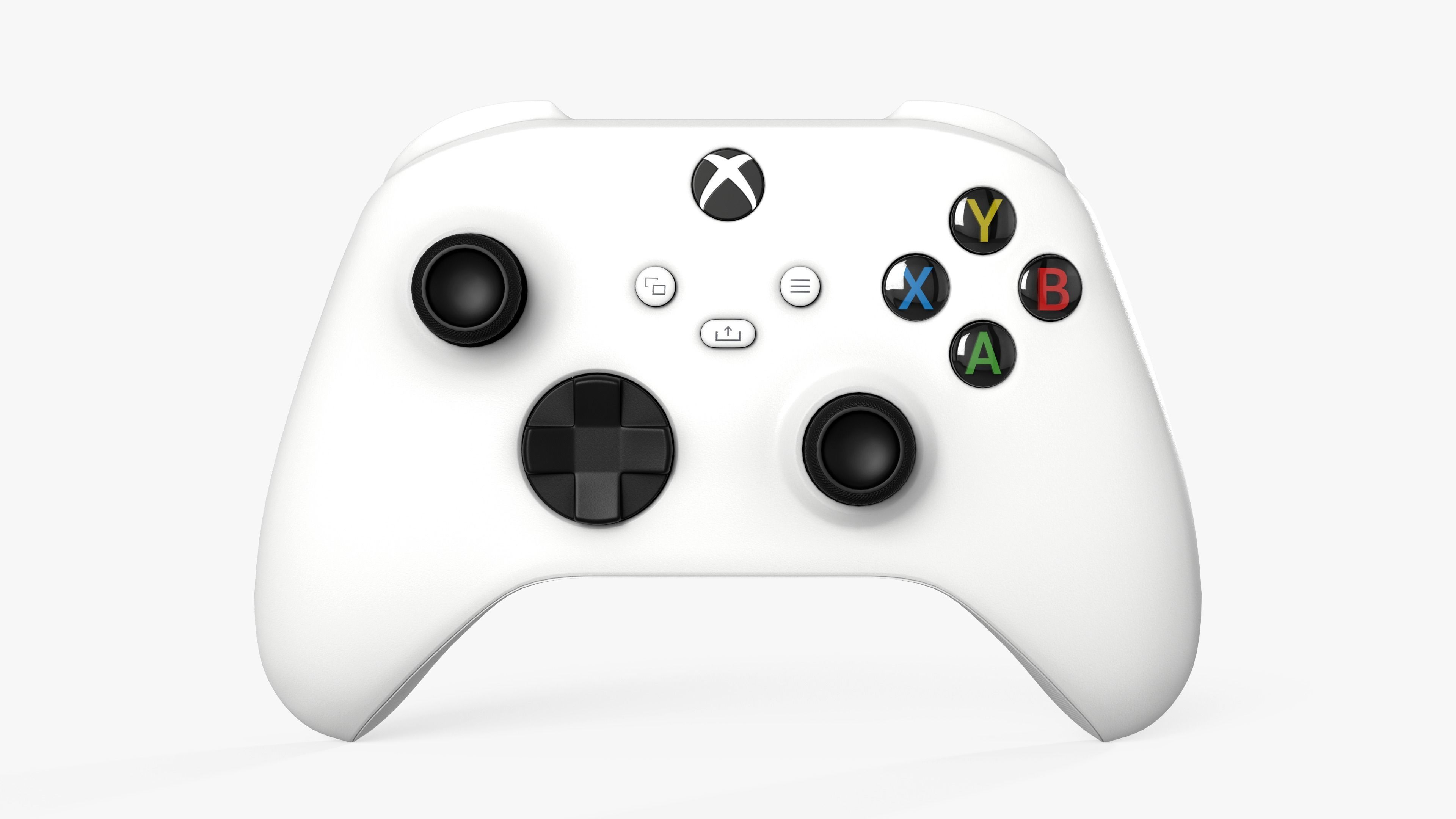 3D model Xbox Controller Robot White VR / AR / low-poly | CGTrader