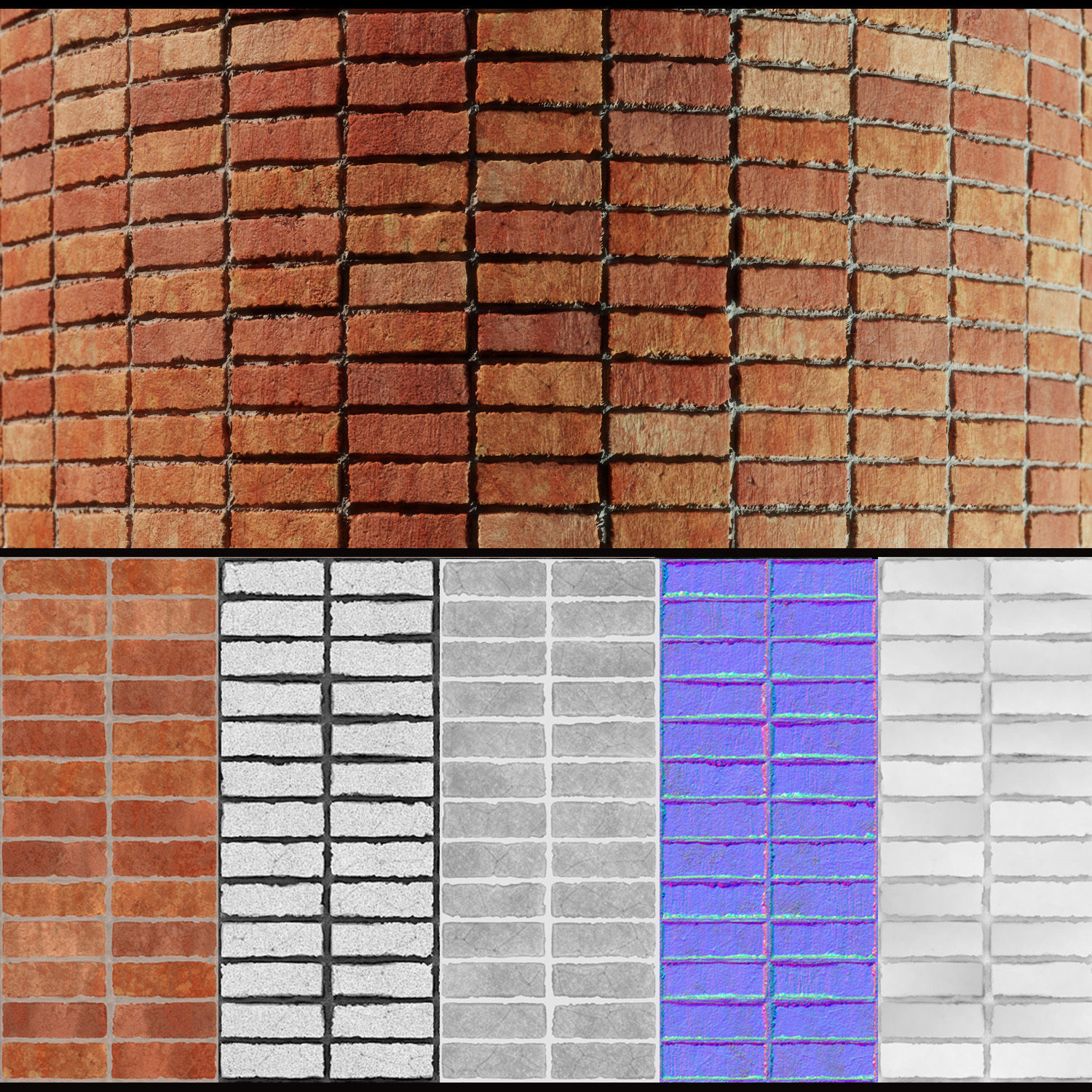 Brick Textures 4Pattern 4K Vol01 Texture | CGTrader
