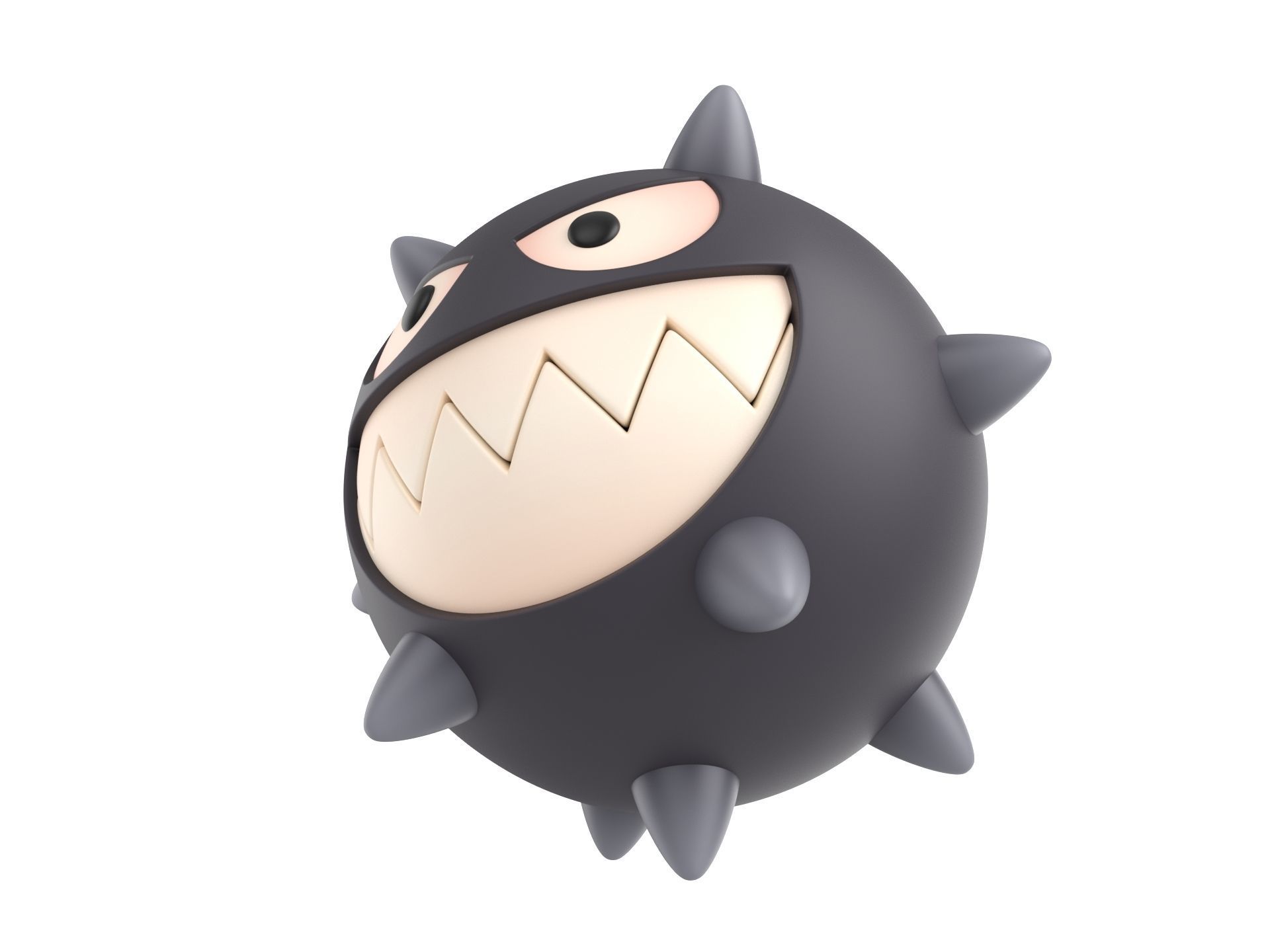Character244 Spike Ball 3D model | CGTrader