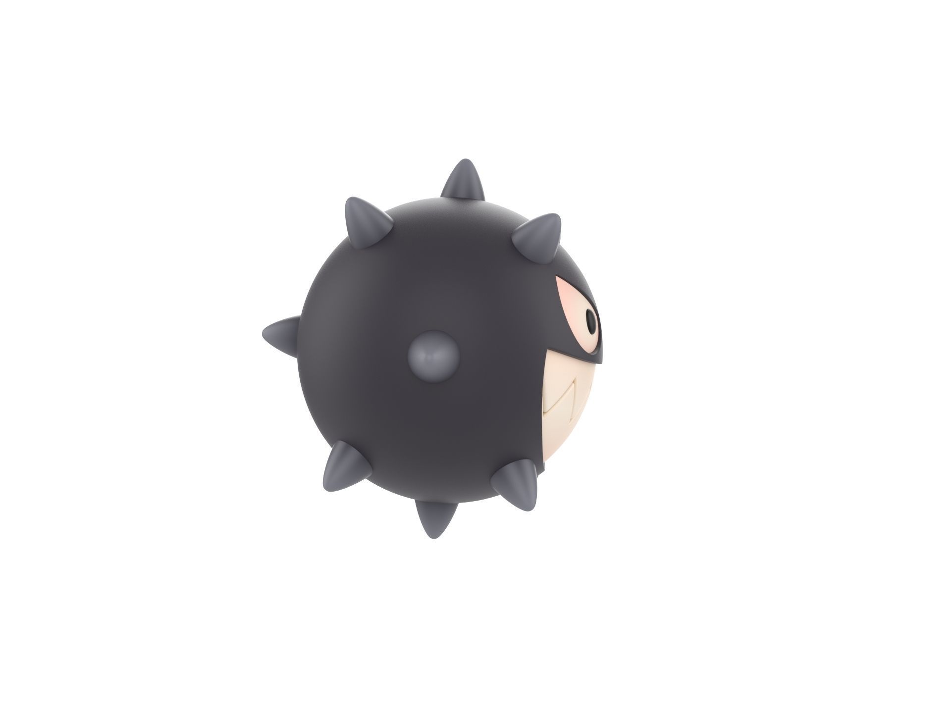 Character244 Spike Ball 3D model | CGTrader
