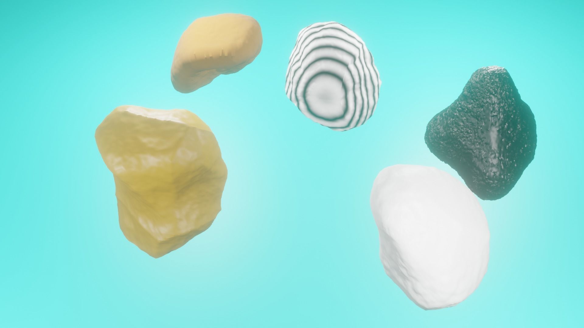 3D model Rock structure VR / AR / low-poly | CGTrader