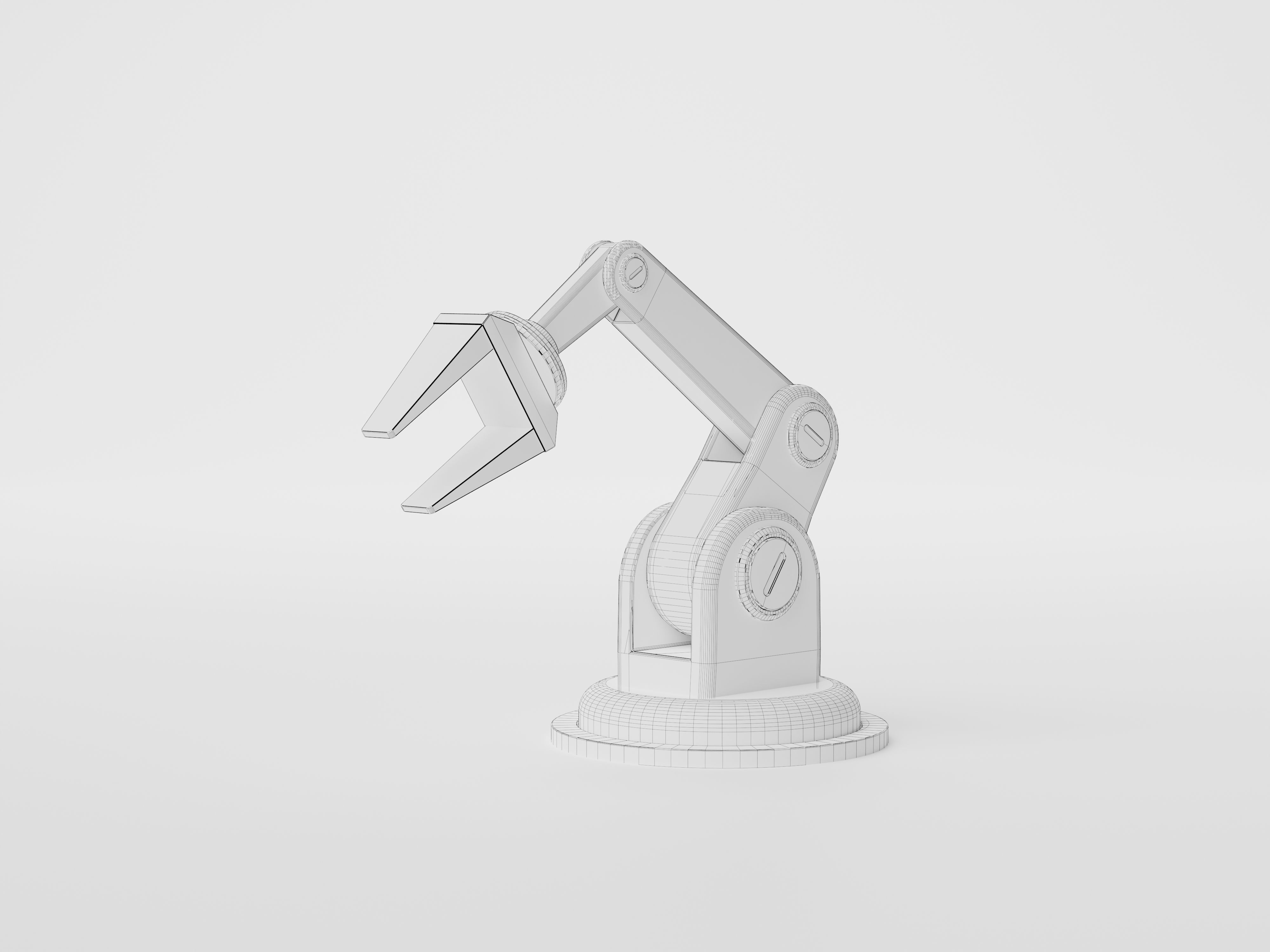 Robot arm 3D model | CGTrader