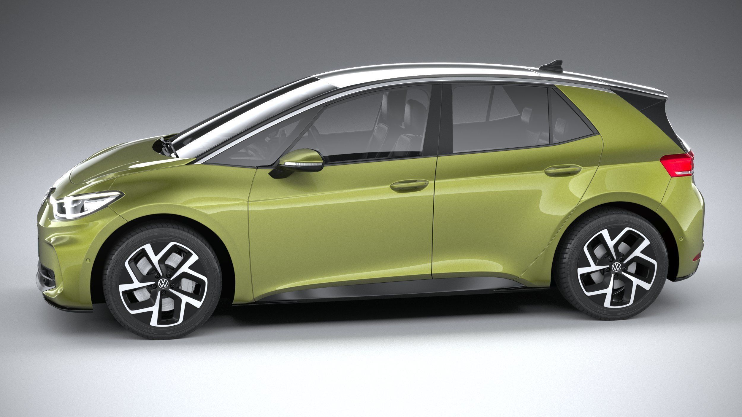 Volkswagen ID3 Pro S 2024 3D model | CGTrader