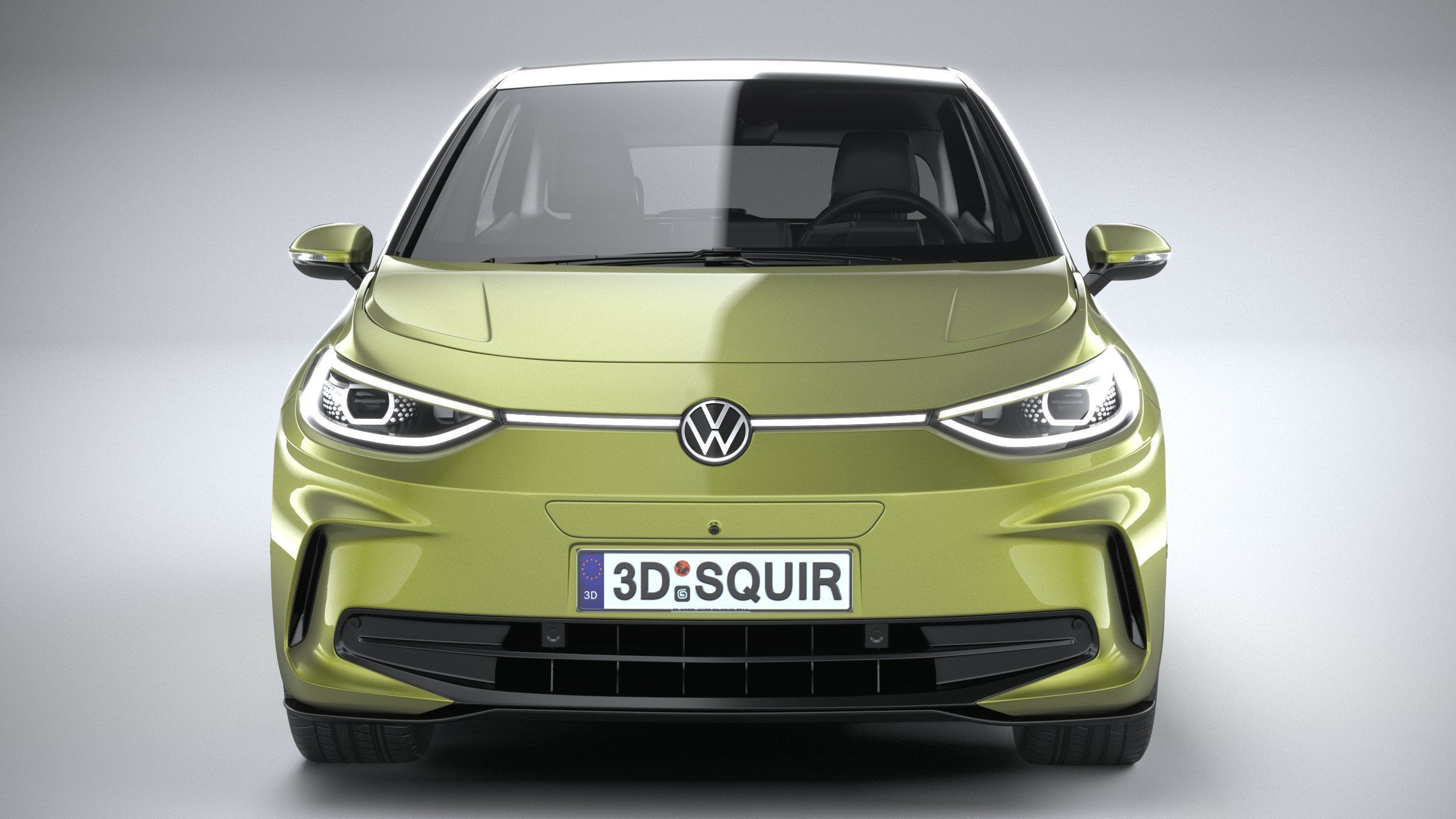 Volkswagen ID3 Pro S 2024 3D model | CGTrader