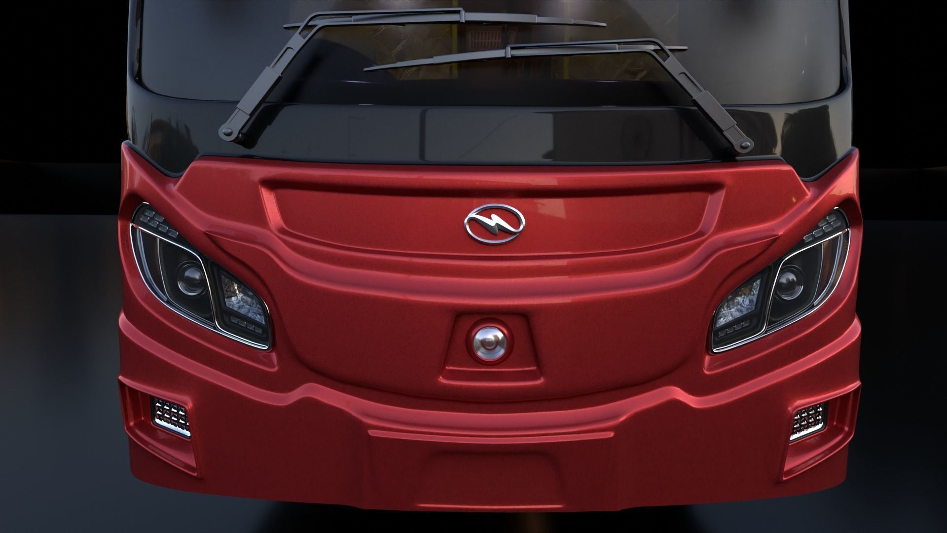 Higer Sleeper Bus 3D model | CGTrader