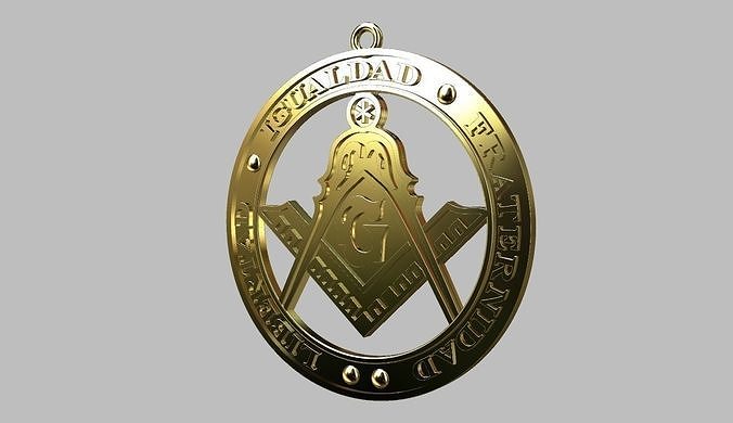 Mason Spanish Pendant 3D model 3D printable | CGTrader