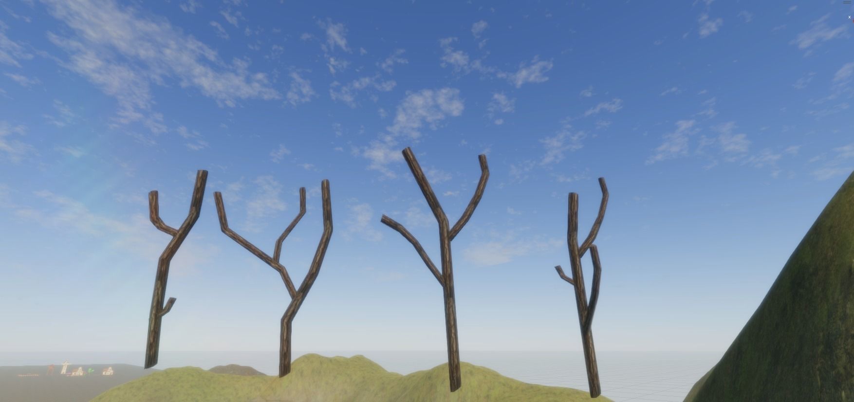 3D model Branches Low Poly VR / AR / low-poly | CGTrader