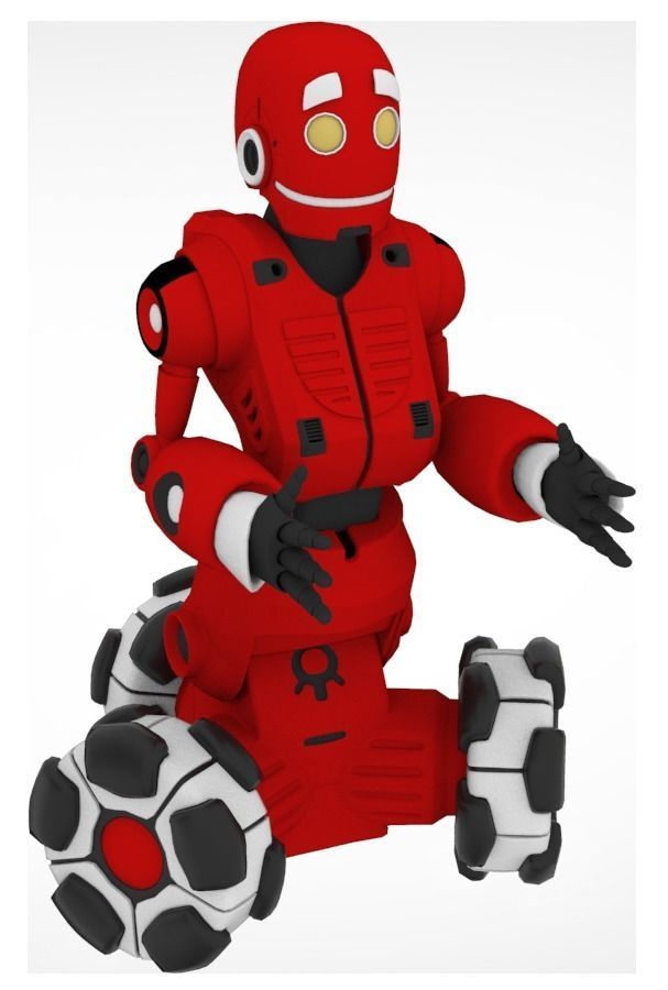 Collection of 7 toy robots 3D model | CGTrader