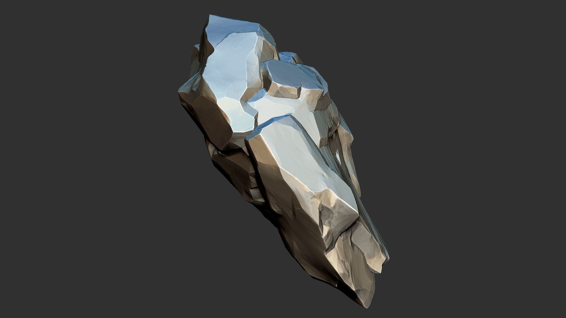 3D Suspended Mountain Zbrush sculpt 3D model | CGTrader