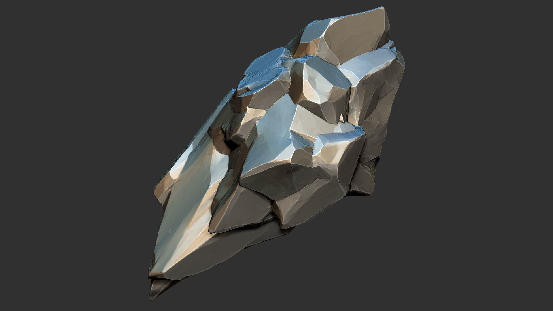3D Suspended Mountain Zbrush sculpt 3D model | CGTrader