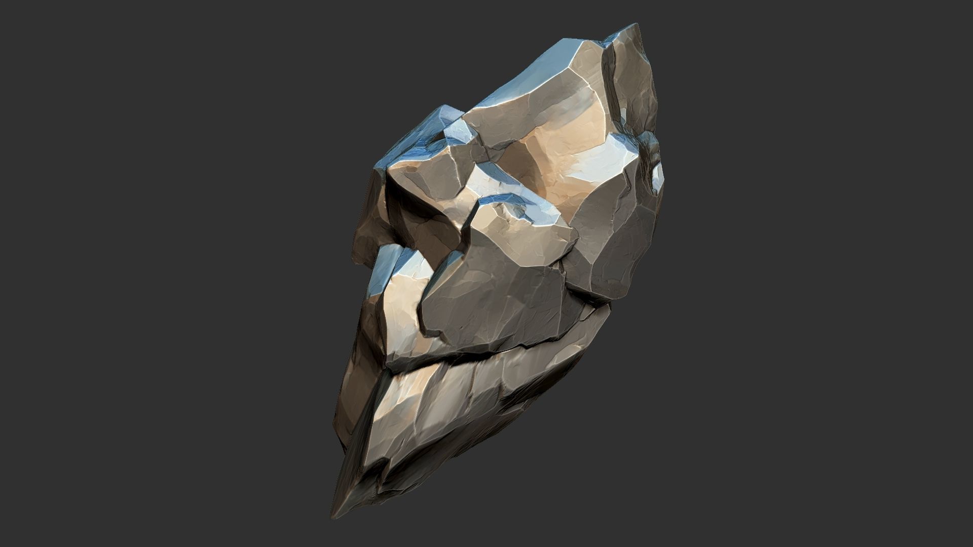 3D Suspended Mountain Zbrush sculpt 3D model | CGTrader