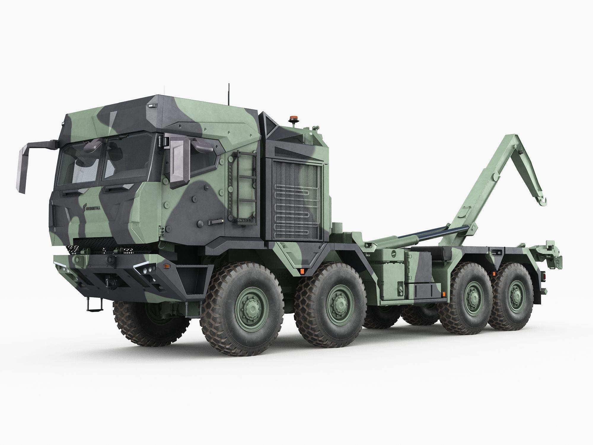 RMMV HX3 tactical military truck 8x8 3D model | CGTrader
